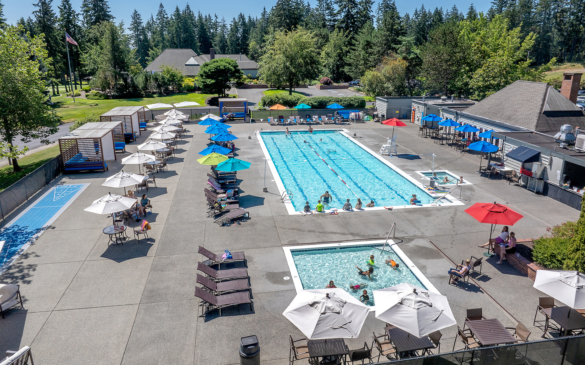 Family Swimming Pools at Canterwood | Gig Harbor